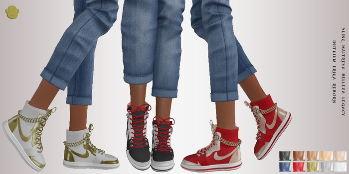 Second Life Marketplace Bm Kali Sneaks Basics